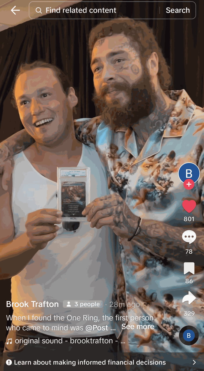 Post Malone buys Magic the Gathering card for 2.6M - 9GAG