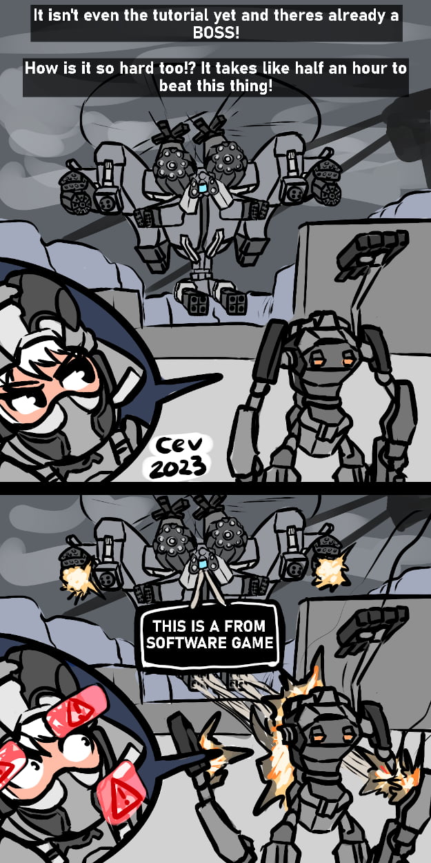 Some people have forgotten who makes Armored Core - 9GAG