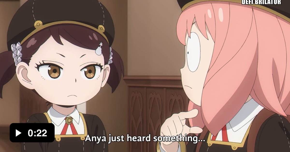 Anya heard something 🤨 - 9GAG