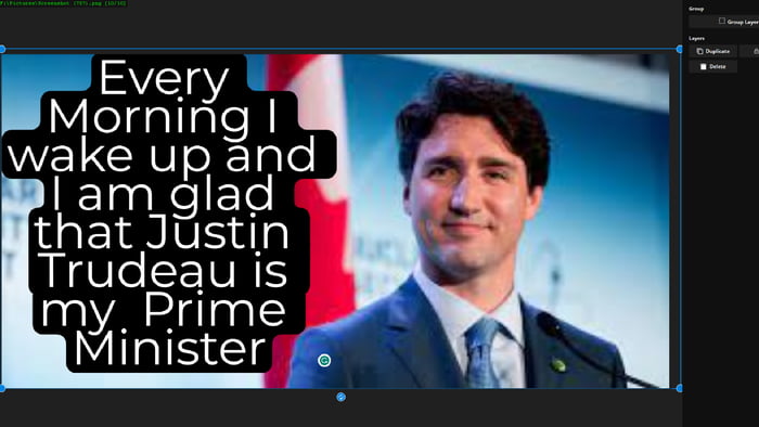 My first poorly done meme i ever made to have fun with the JT haters ...