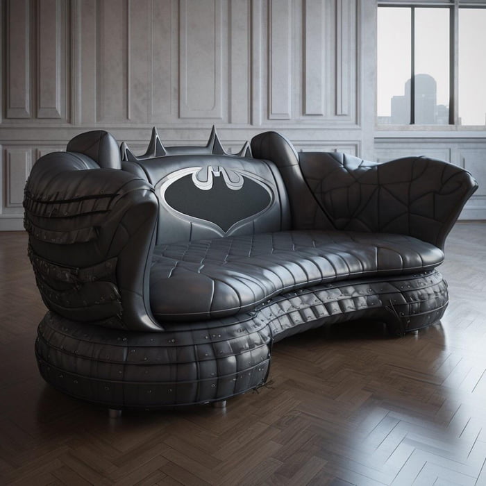 Batman Couch Design - 9GAG