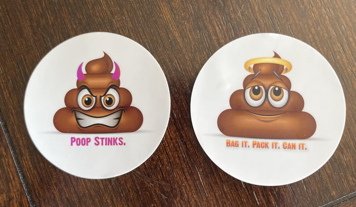 The stickers given out by the local Park Rangers - 9GAG