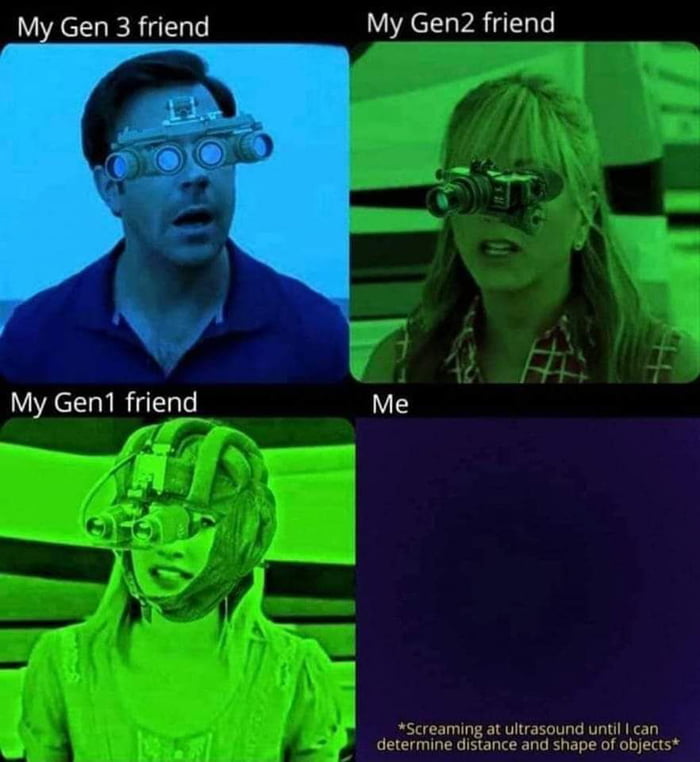 You guys have night vision ?? - 9GAG