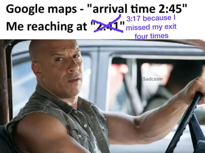 It’s about the destination, not the journey - 9GAG