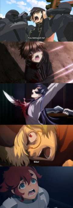 [Lelouch, Guilty Crown, Valvrave the Liberator, Kabaneri of the Iron Fortress, Witch from ...