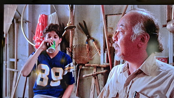 Karate Kid - (1984) The scene before the Halloween dance when Daniel ...