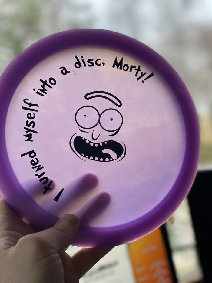 Started playing Disc Golf and decided to do some up. - 9GAG