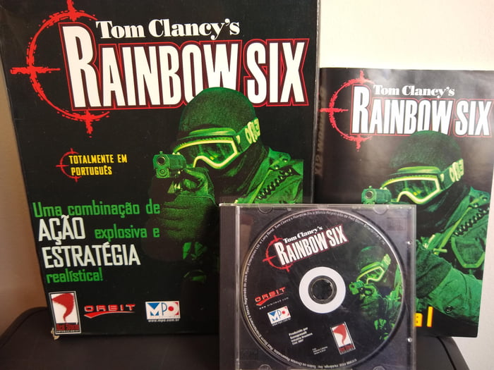 Rainbow Six (1998) with original box, manual and CD. The first game ...