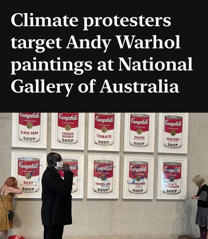 Thank you for making us discover art again. I didn’t know about this Andy Warhol’s piece! - 9GAG