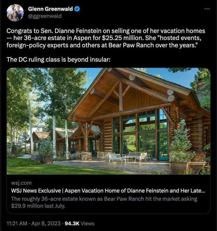 The DC uniparty is so wealthy now. - 9GAG