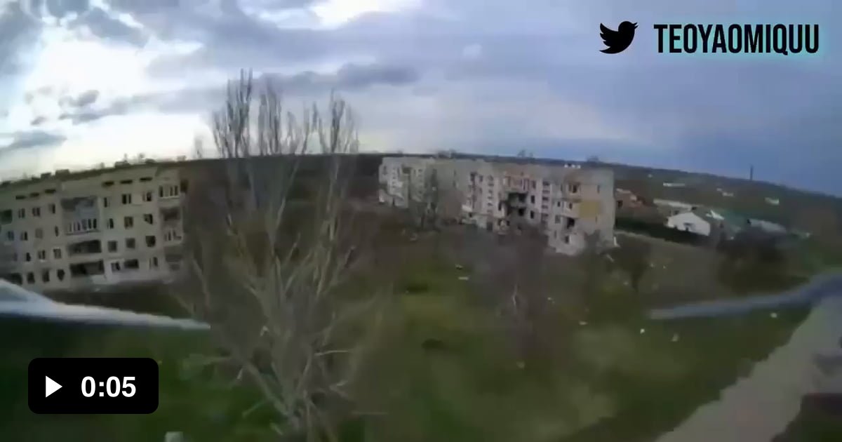 Short video how Ukrainian FPV drone destroys Russian counter-battery ...