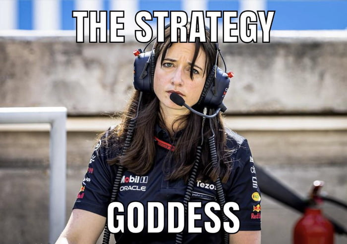 Hannah Schmitz the strategy GOAT of F1 - 9GAG