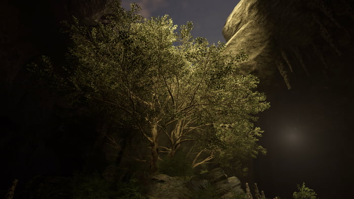 Not all locations in our game are gloomy. In a mysterious cave, Max ...