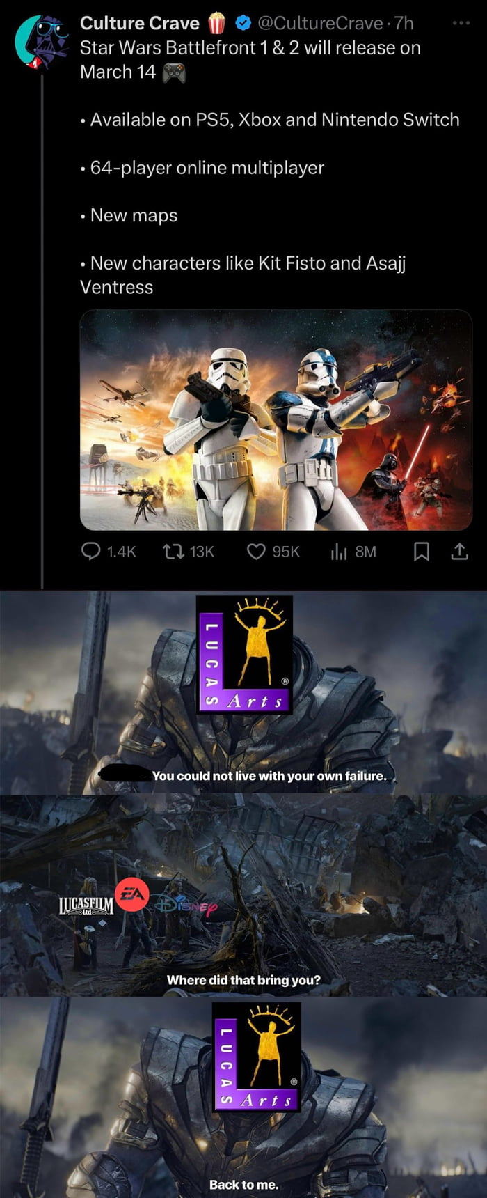 LucasArts should’ve never been shut down - 9GAG