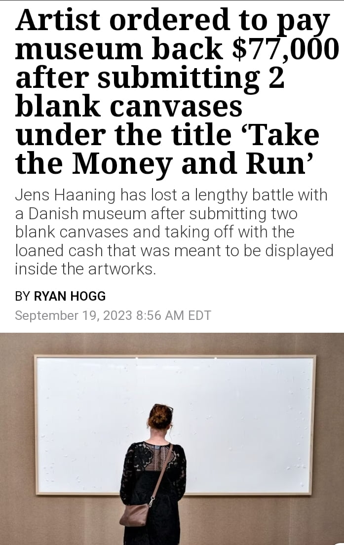 Some say a stick is also art. - 9GAG