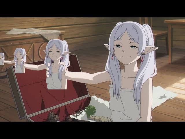 Infinity Smug Frieren - 9GAG