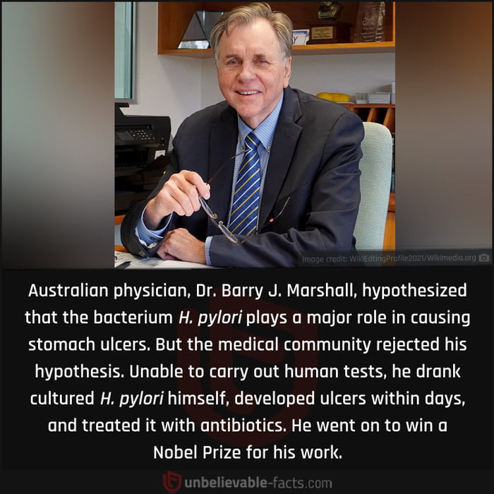 The Self-Experimentation of Barry Marshall - 9GAG