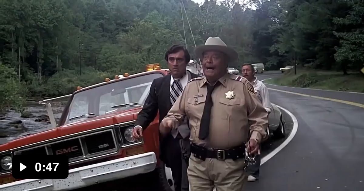 Jackie Gleason as Buford T. Justice in Smokey and the Bandit (1977) - 9GAG