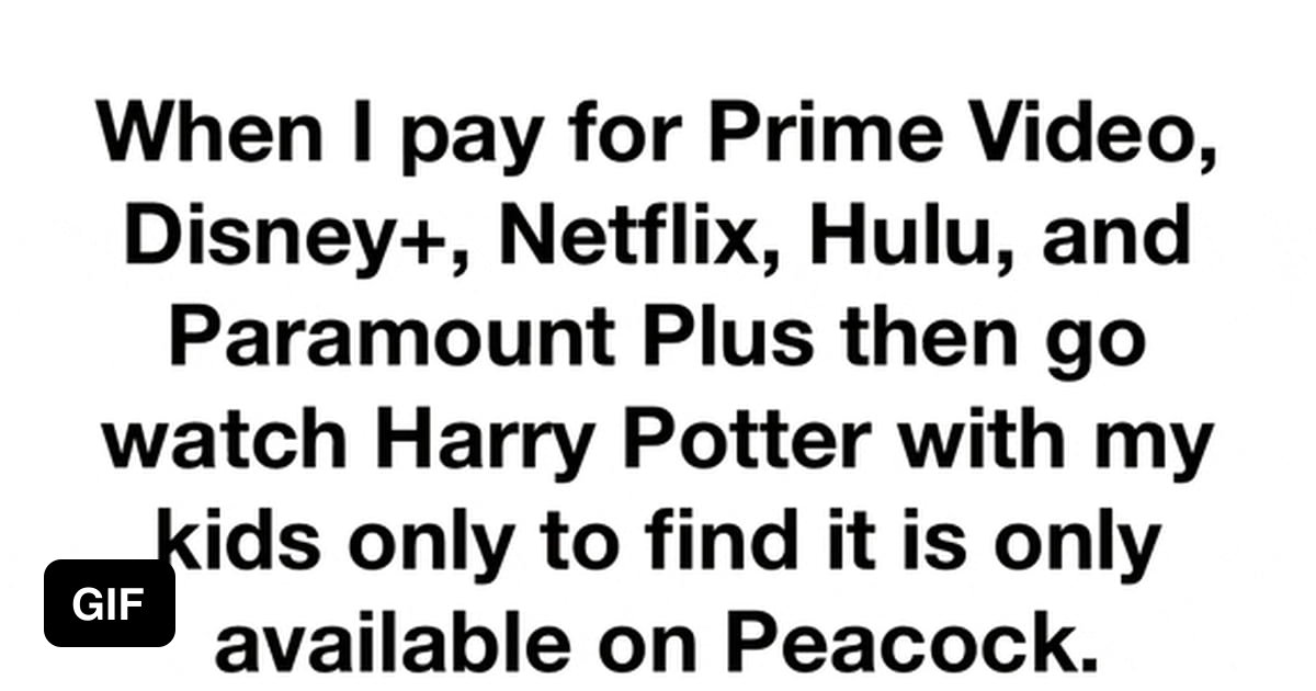 Too many streaming services nowdays - 9GAG