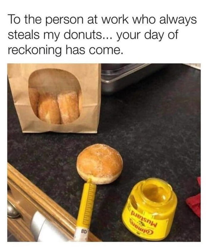Mustard donuts.. - 9GAG