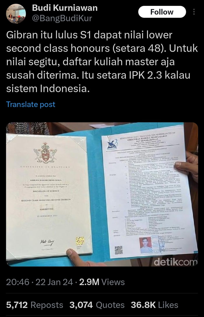 Kualitas Wapres Indonistan Taliban 2024-2029 Akowkowkwow Hancur Leburkan sebelum 2028-2030 ...