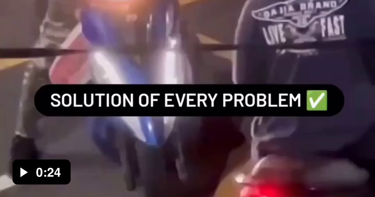 Solution to every problem - 9GAG