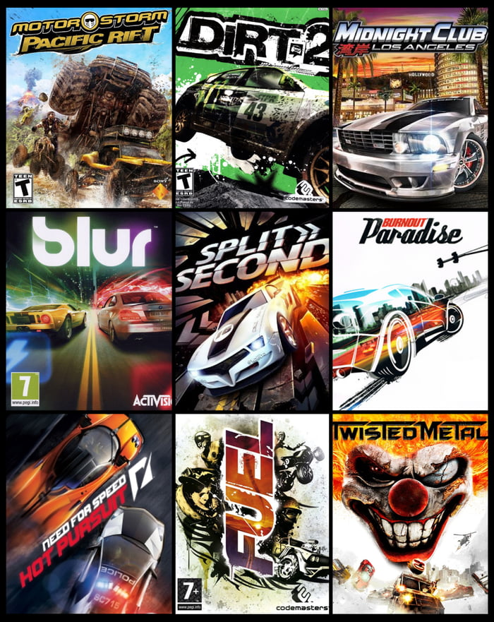 What s your favorite PS3 era arcade racing games 9GAG