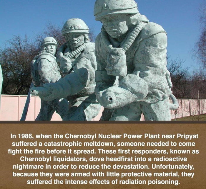 First Responder on Chernobyl Nuclear Power Plant - 9GAG