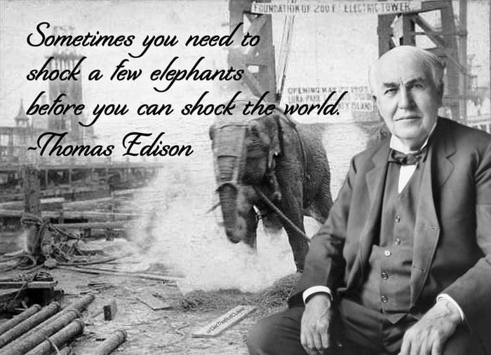 A totally not fake Thomas Edison quote - 9GAG