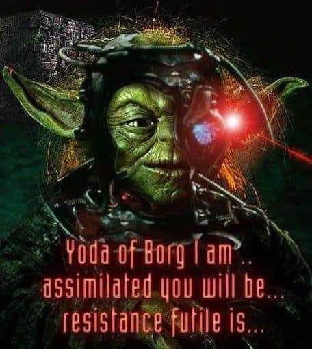 Yoda of Borg - 9GAG