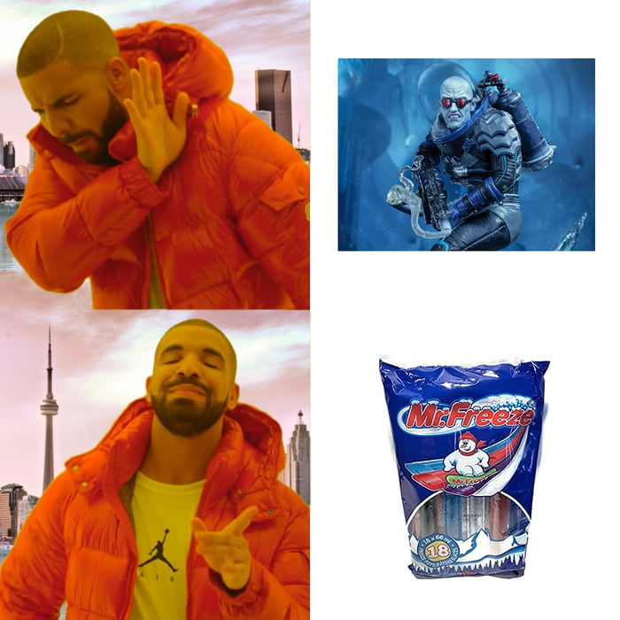 Mr. Freeze Freezies Meme - 9GAG