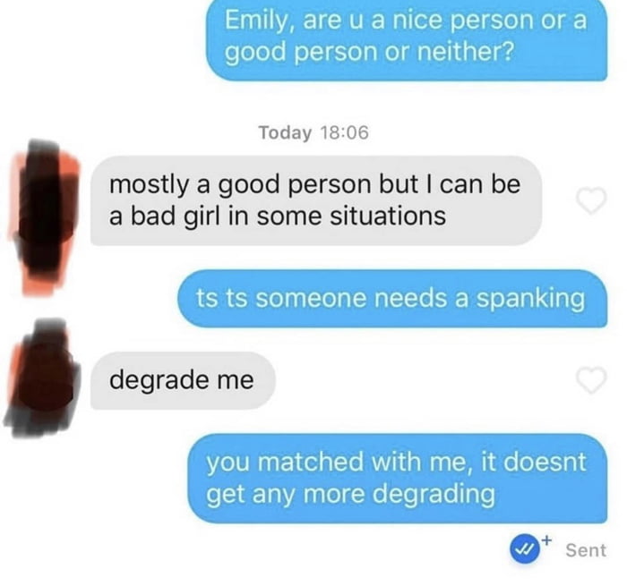 Ooh self burn those are rare - 9GAG