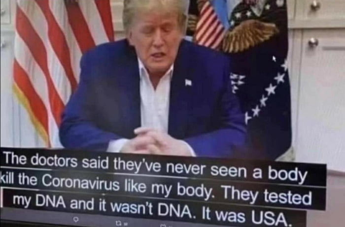 Trump just be a chad somethimes - 9GAG