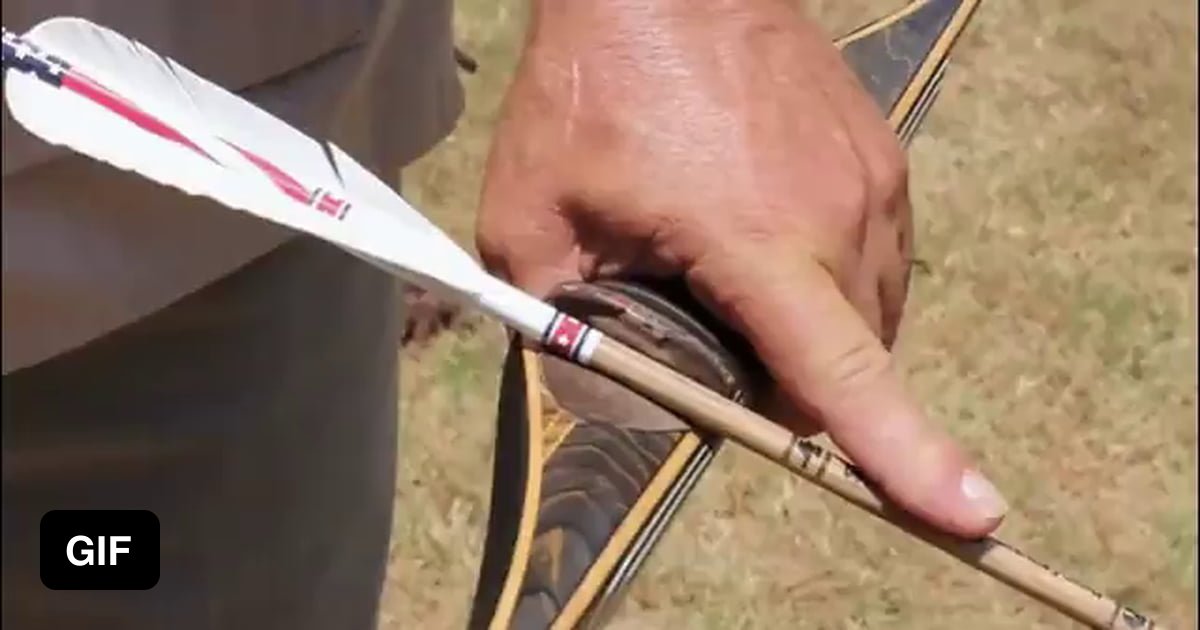 Archer shoots a mentos pill mid-air - 9GAG