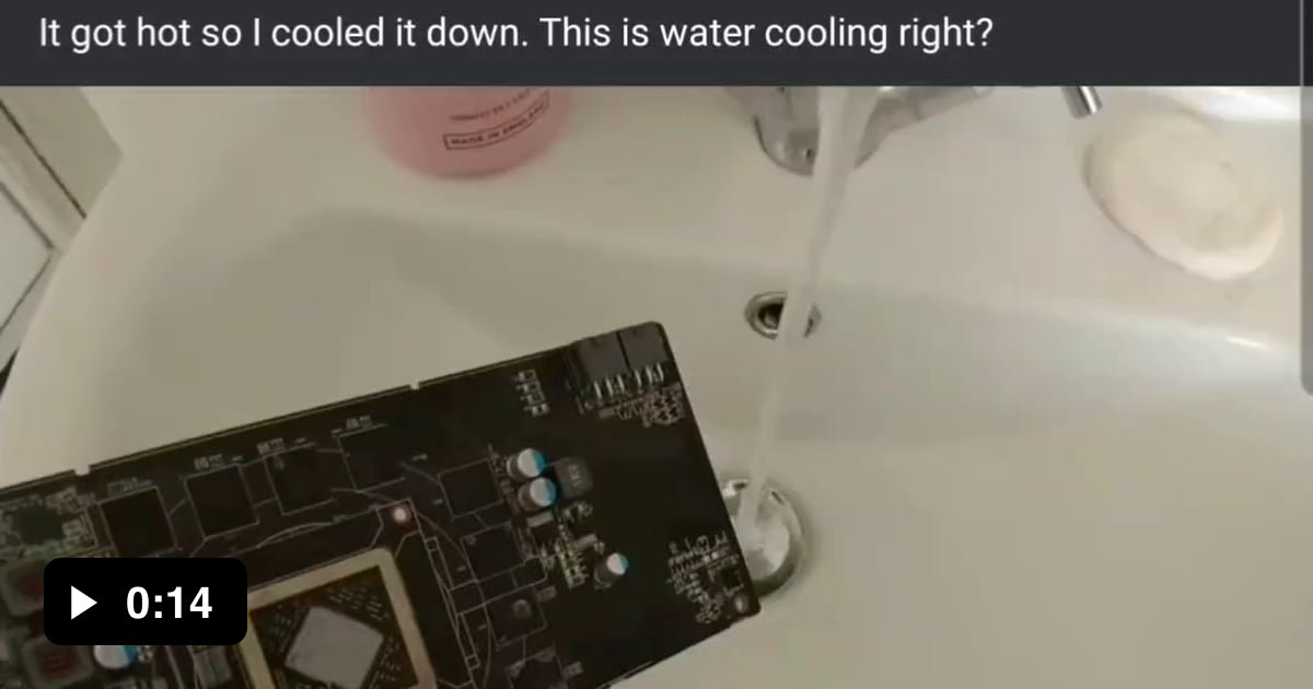 Active water cooling - 9GAG