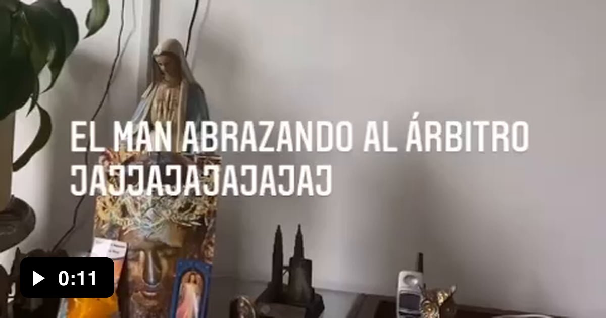 Player hugs referee after winning game - 9GAG