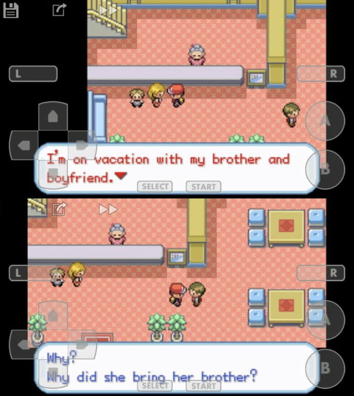 Lmao, Fire Red had this hidden gem - 9GAG