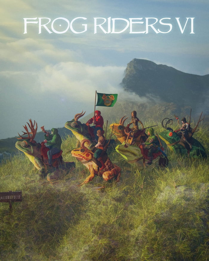 Frog Riders VI (week 6) | They are back again! In the honor of ...