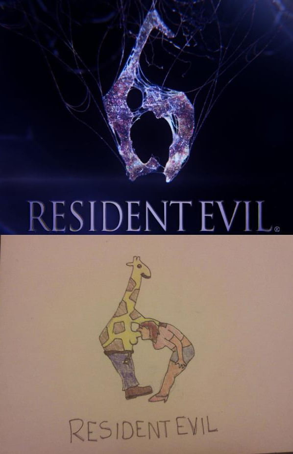 Resident 8 was great, their logo looked amazing compared to RE6. - 9GAG