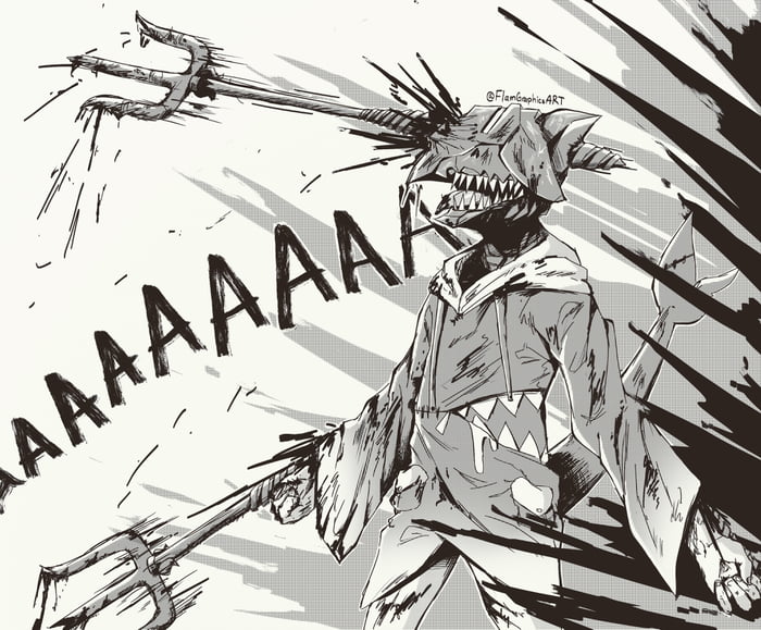 The scariest Devil in Chainsaw man - Gawr Gura - 9GAG