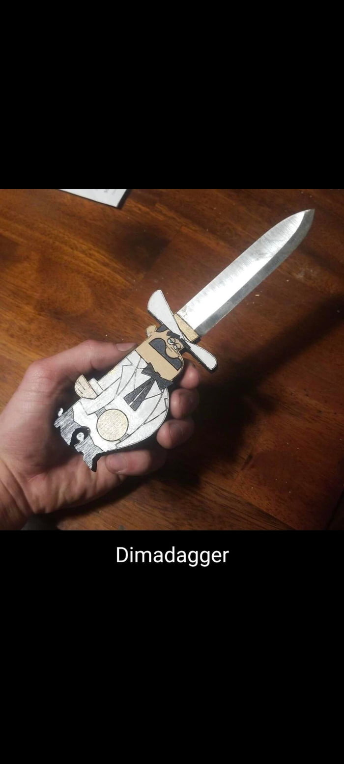 Dimadagger, sacred weapon of the Dimmsdale Dimmadome - 9GAG