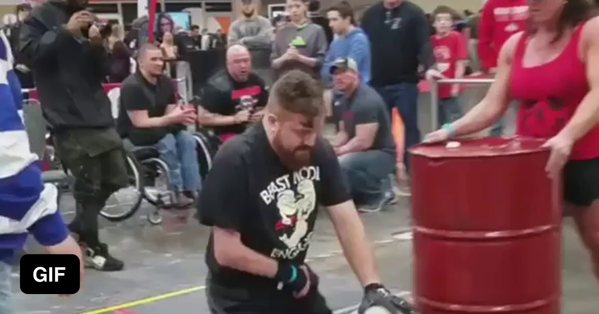 Handicapped man lifting the Atlas stones - 9GAG