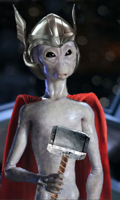 The Real Supreme Commander Thor of The Asgard Fleet - 9GAG