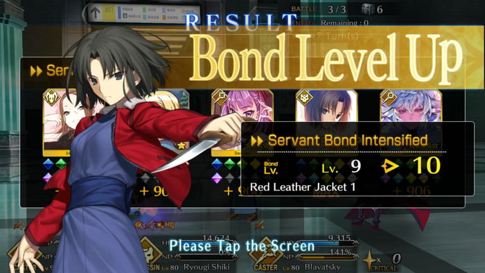 My favorite girl is finally Bond Level 10... One of my first 4* servants, I'm glad to have had ...