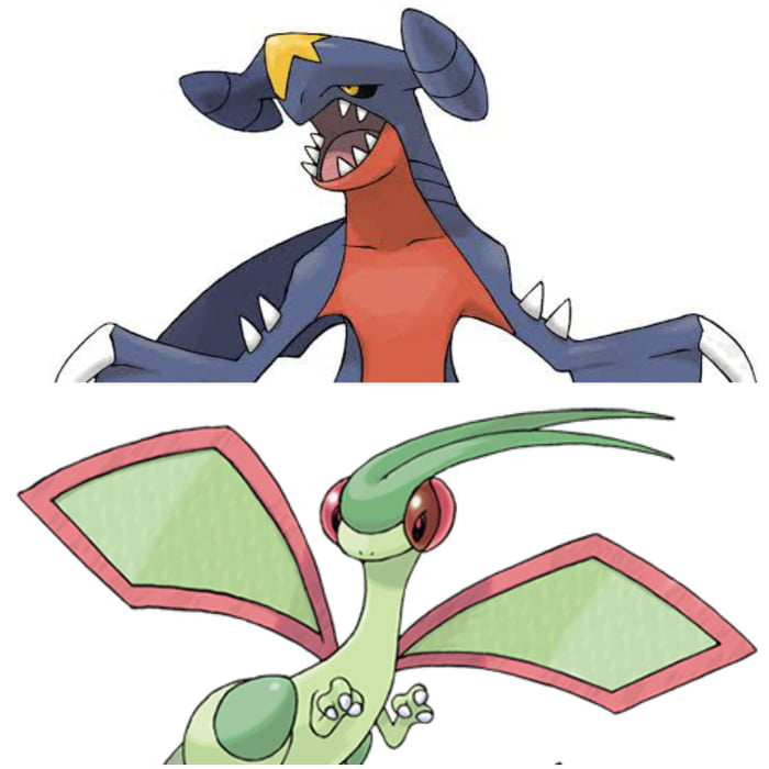 Garchomp Or Flygon 9gag