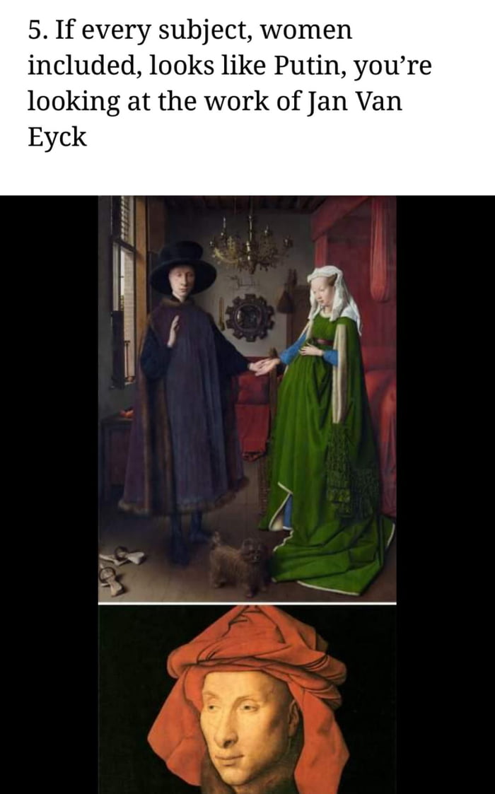 Van Eyck was way ahead of time - 9GAG