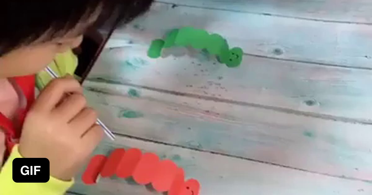 Snail racing at home out of paper - 9GAG