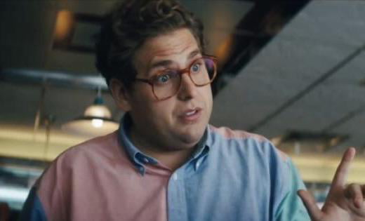 Jonah Hill in the movie The Wolf of Wall Street looks like Adam Sandler ...