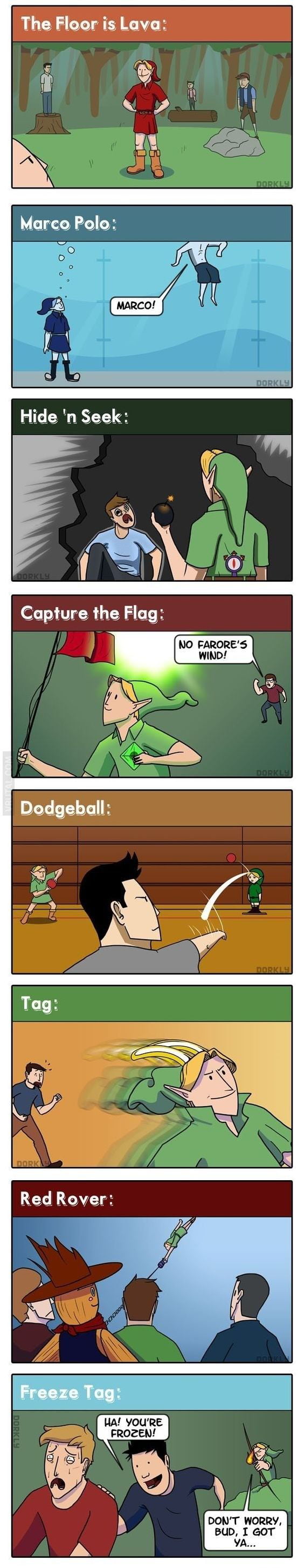 Reasons why you shouldn't play with Link - 9GAG