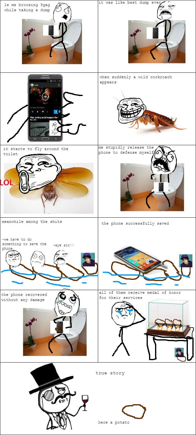 My first rage comic - 9GAG